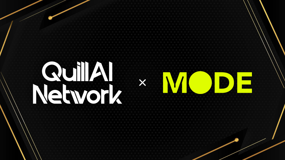 QuillAI Selected for Mode Network’s Mode AIFi Accelerator